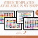Editable Teckwrap Vinyl Color Chart for Cricut and Silhouette Users ...