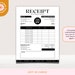 Receipt Template BUNDLE Order Tracker Order Form Template - Etsy