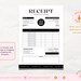 Receipt Template BUNDLE Order Tracker Order Form Template - Etsy
