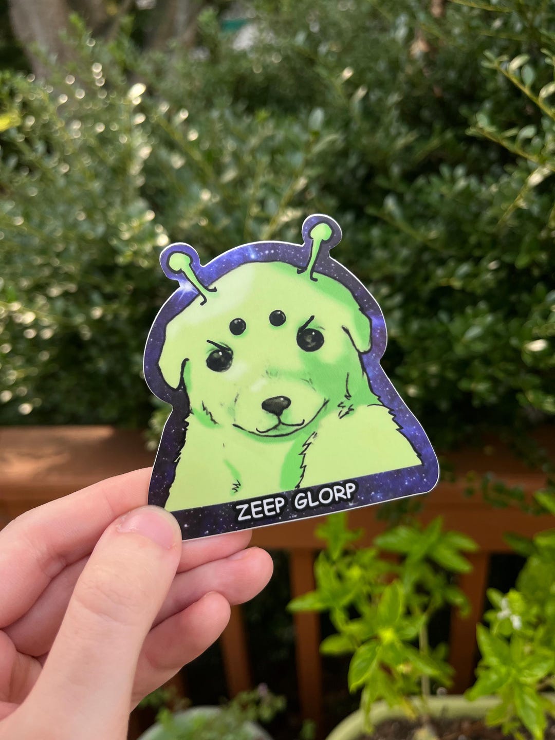 Alien Jotchua Zeep Glorp 3" Sticker - Etsy