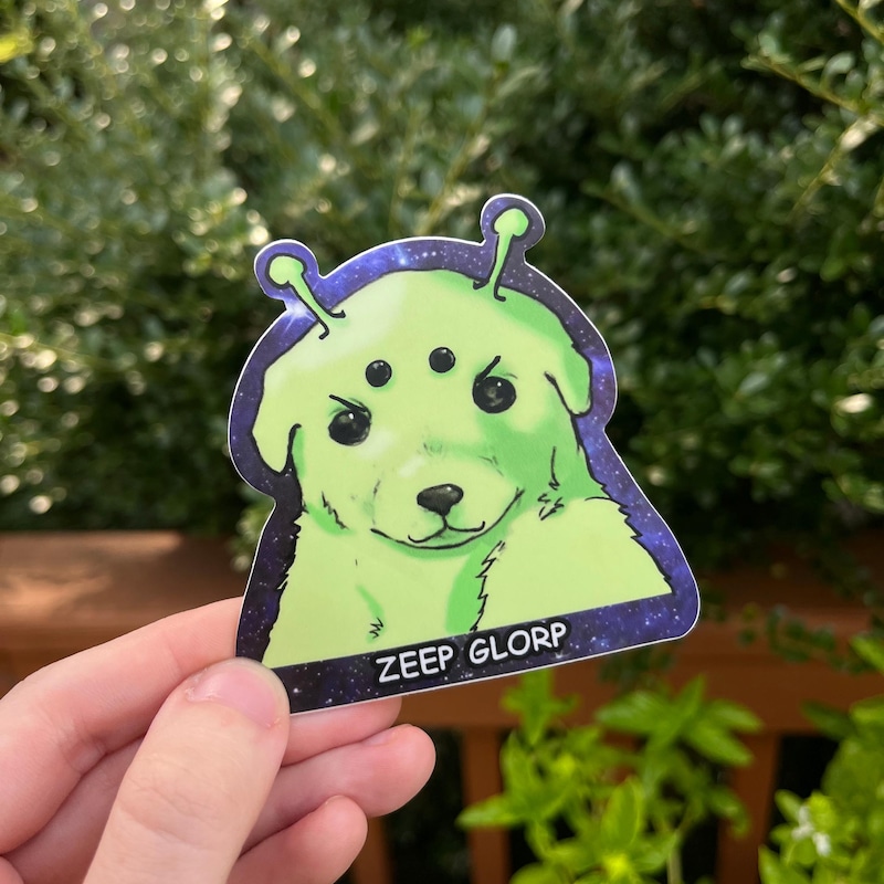 Glorp Alien Cat - Etsy