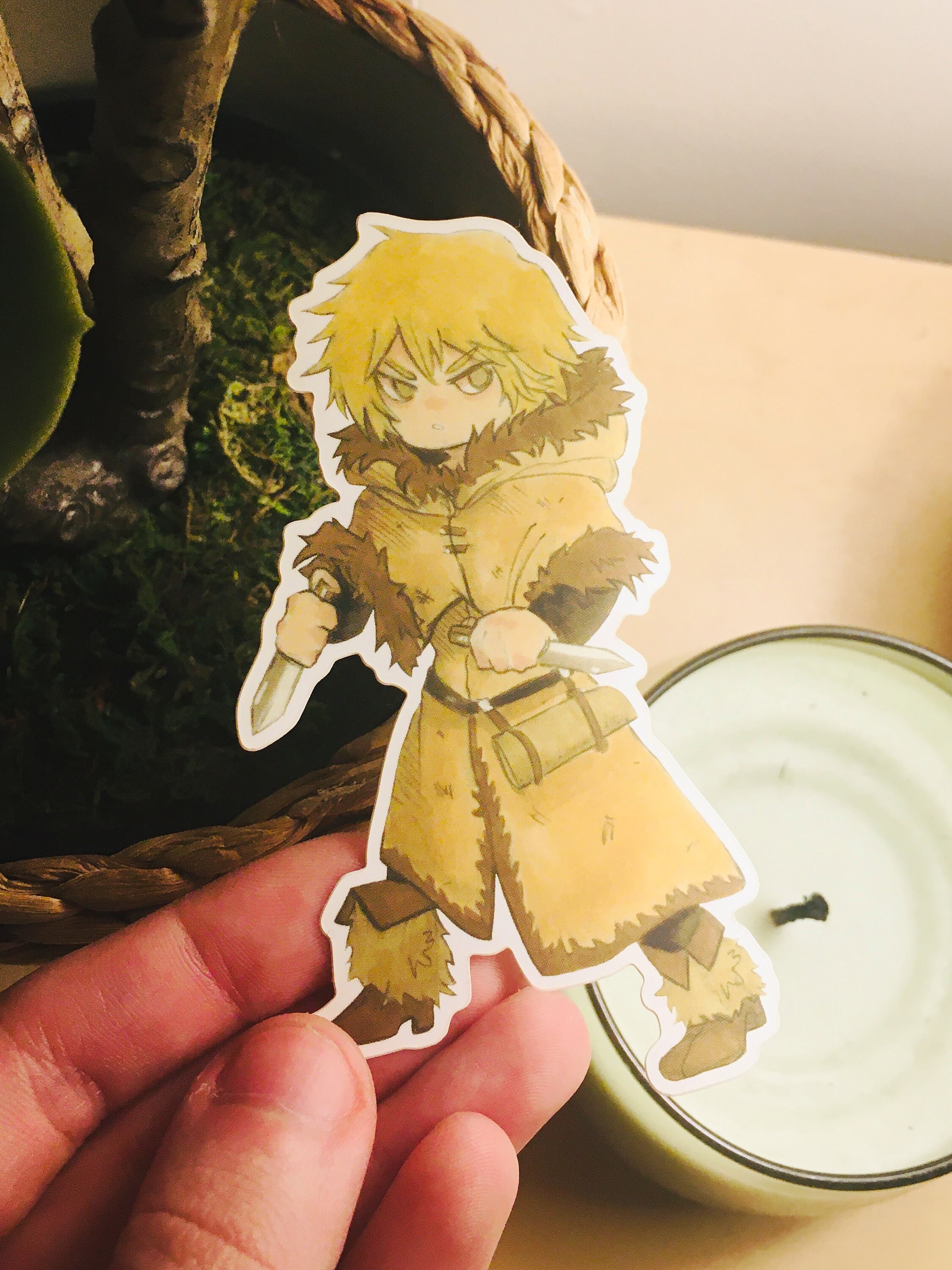 Vinland Saga Thorfinn 4" Sticker - Etsy