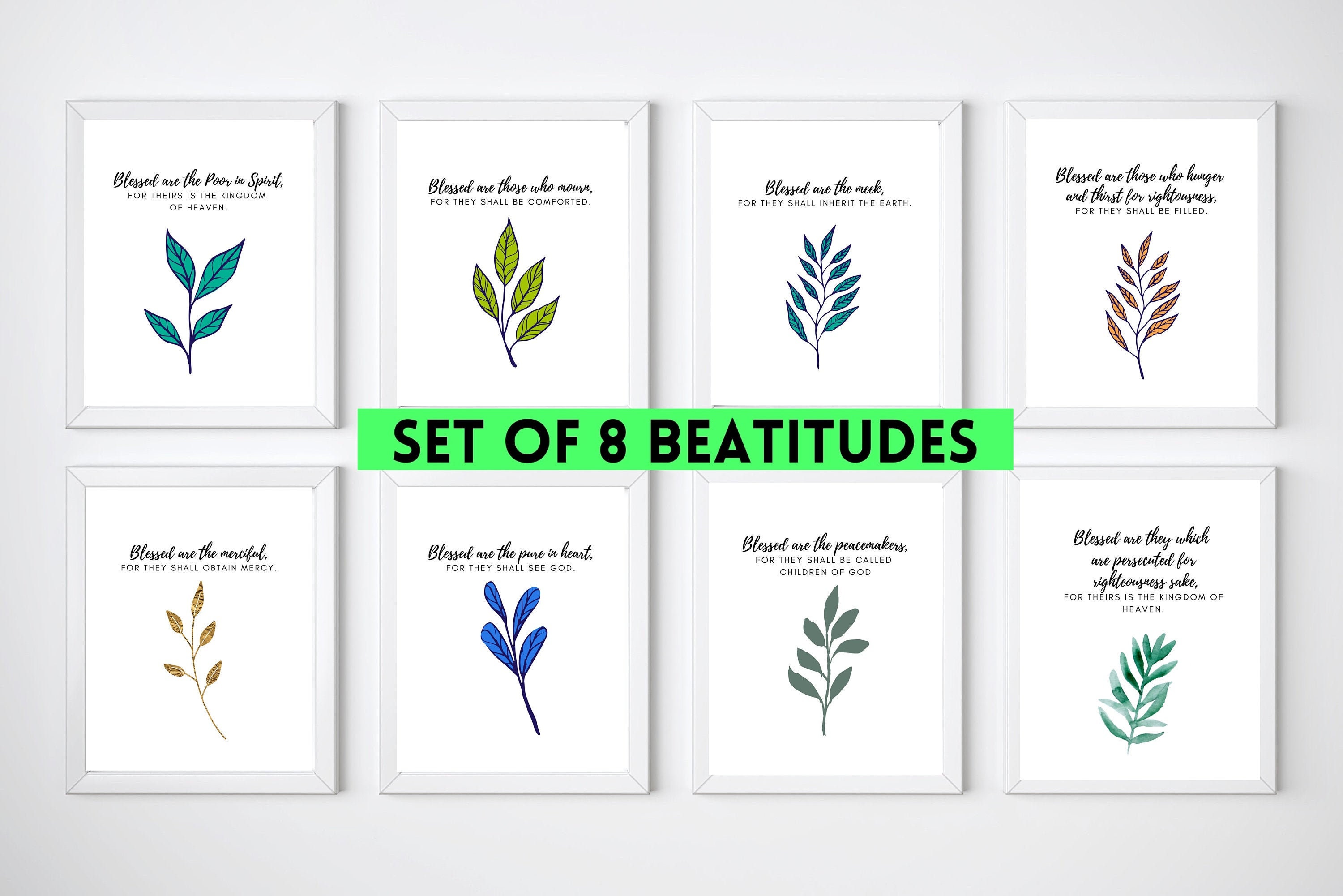 The 8 Beatitudes