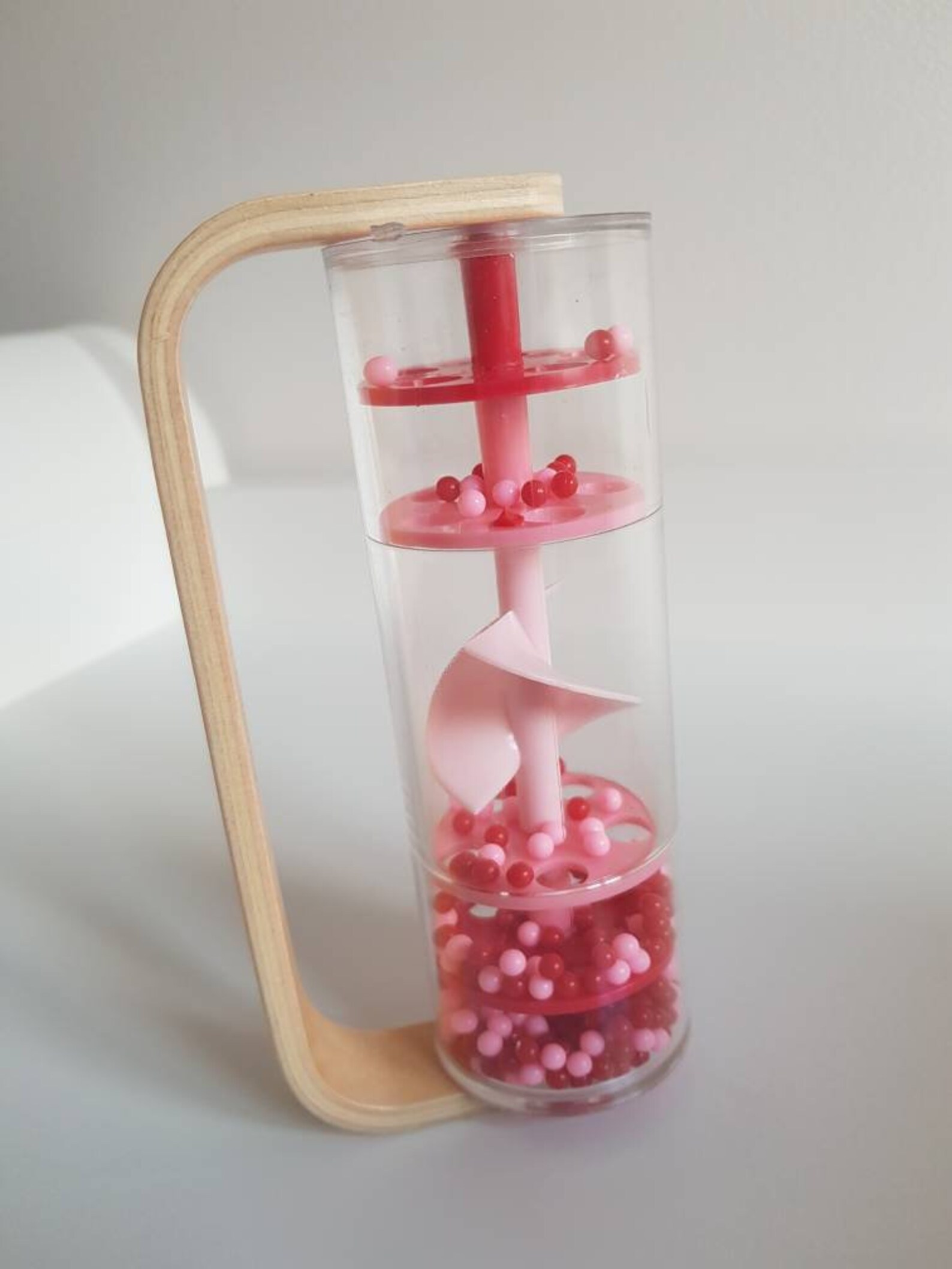 Personalised Customised Rain shaker Baby Rattle Sensory Play Musical ...