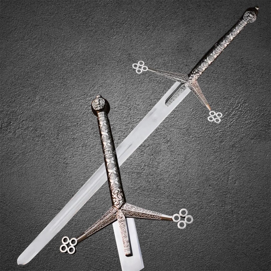 Hand-forged Scottish Highland Sword: Collectible Viking Sword With ...