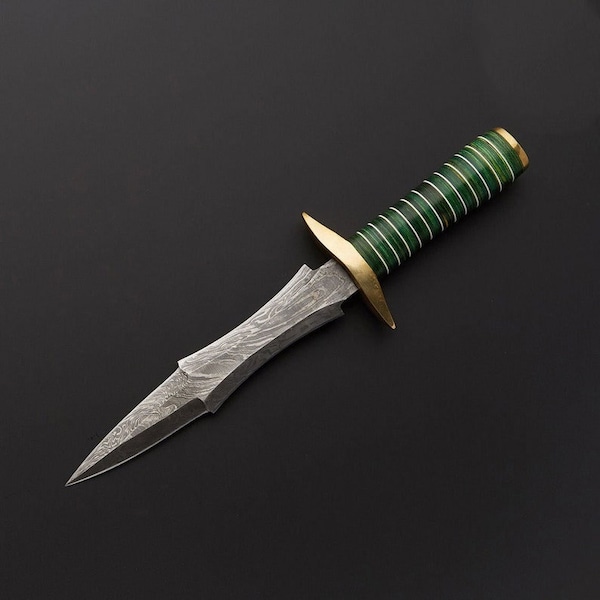 Damascus Dagger - Etsy