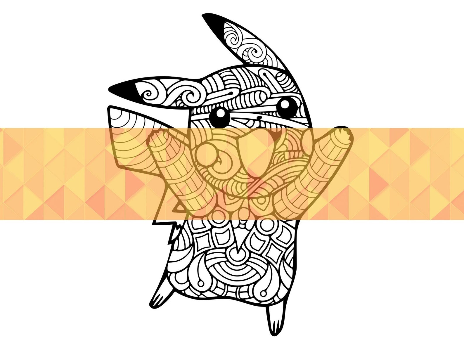 Pokeman, Mewtwo, Charizard, Snorlax, Pikachu, Eevee, Gengar, PDF, SVG ...