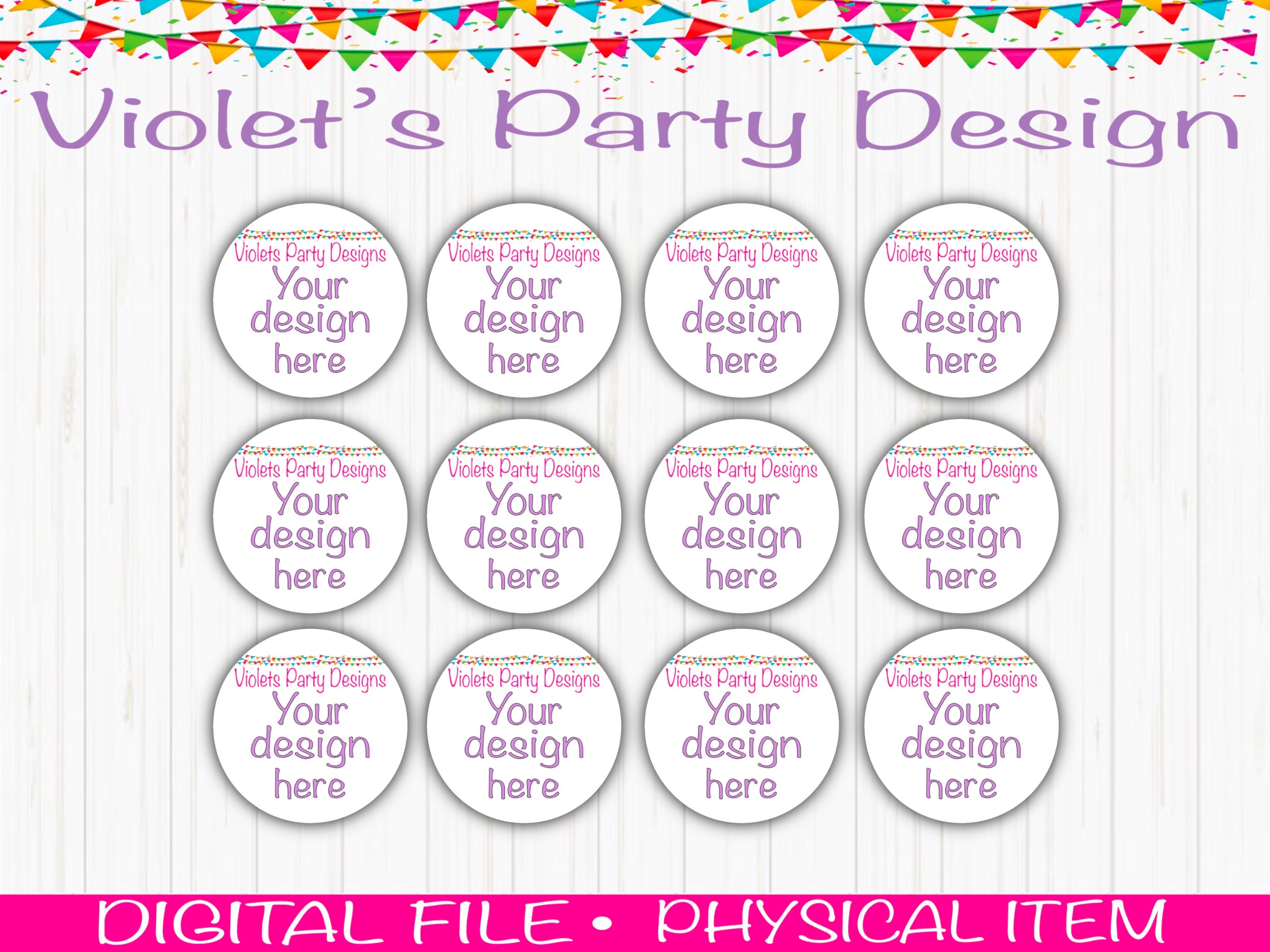 Custom Birthday Stickers Custom Birthday Pintablescustom - Etsy