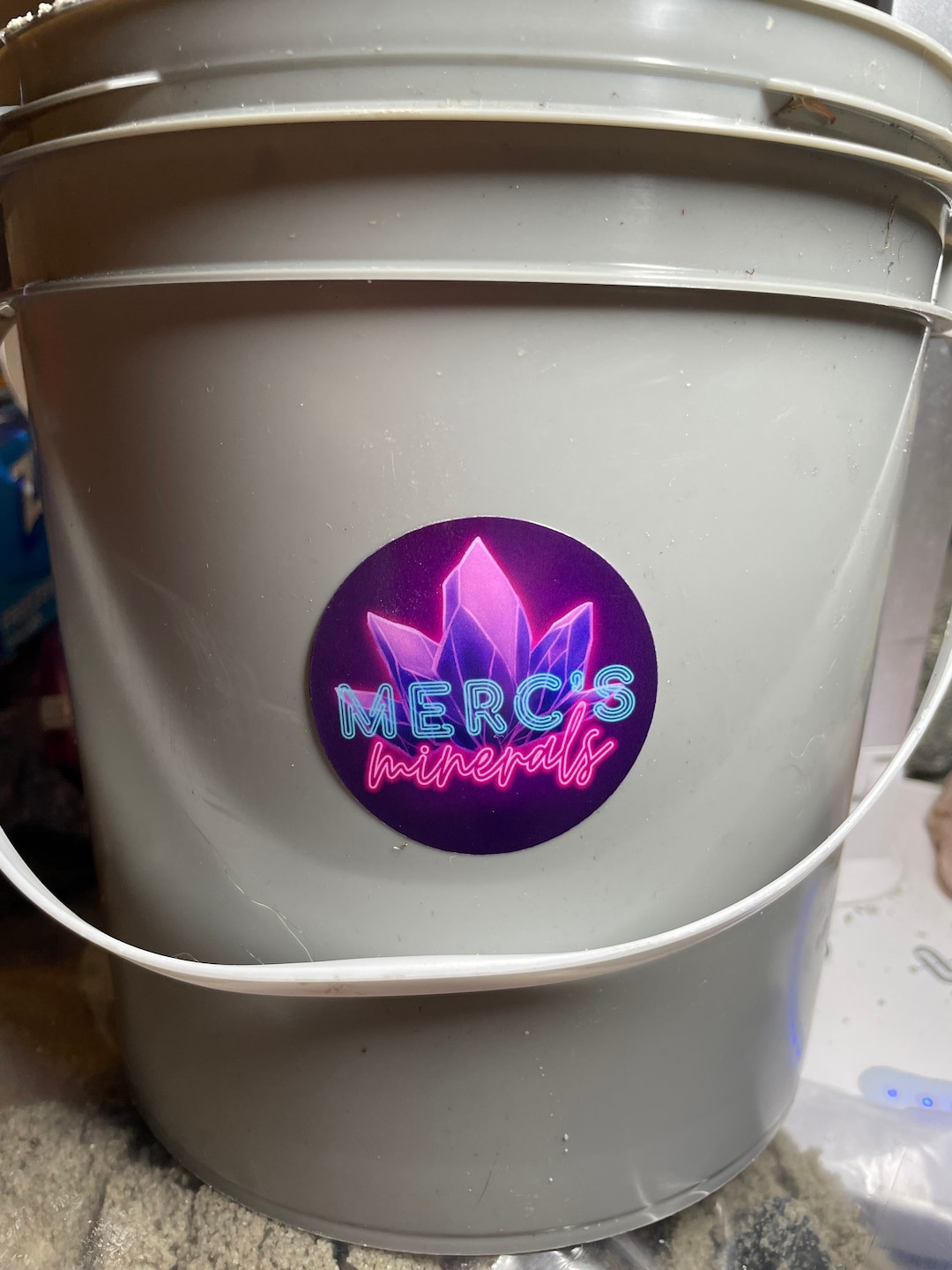 Christmas Mining bucket 7 Pounds of Rocks heavy Kids Birthday Mining ...