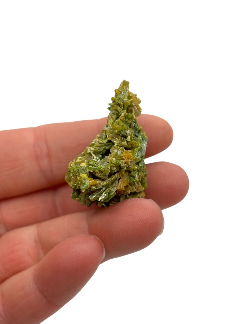 Rare Big Green Pyromorphite From Steinbach France Crystal Mineral ...