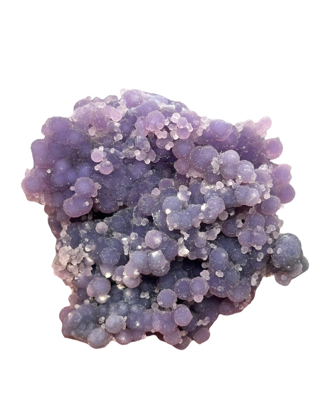 Top Quality Sparkly Grape Agate Purple Chalcedony Mineral Specimen Gem ...