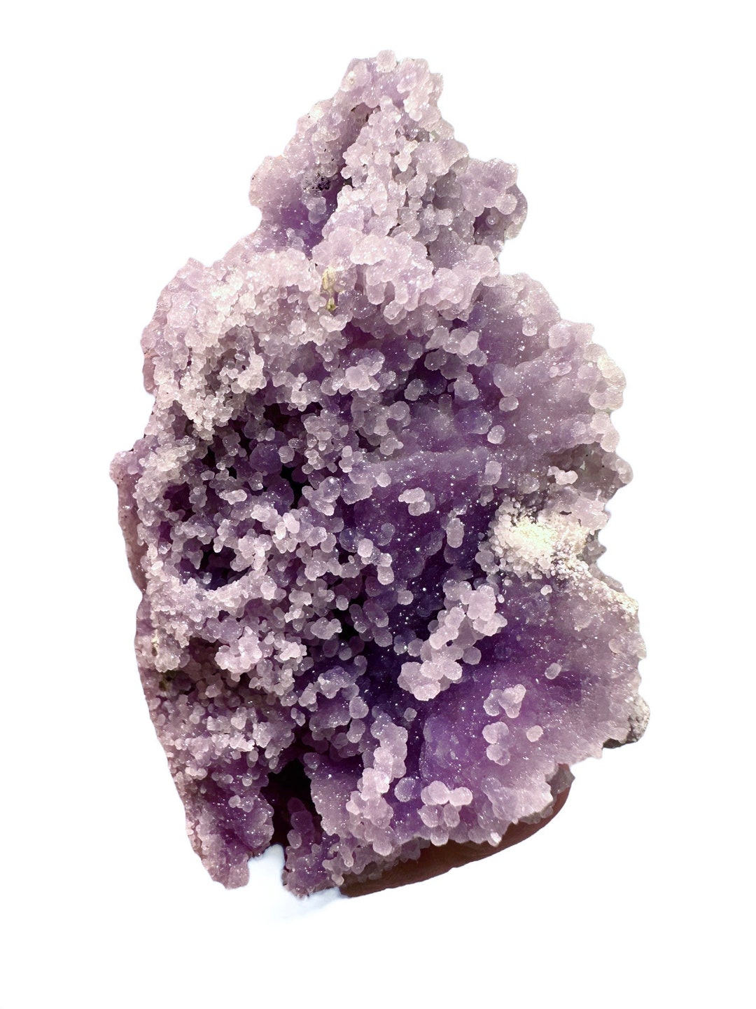 Large Irrodescent Sparkly Light Purple Grape Agate Chalcedony Mineral ...