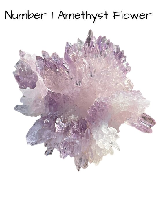 A MUST SEE Rare Purple Amethyst Flower Stalactite Quartz | Etsy