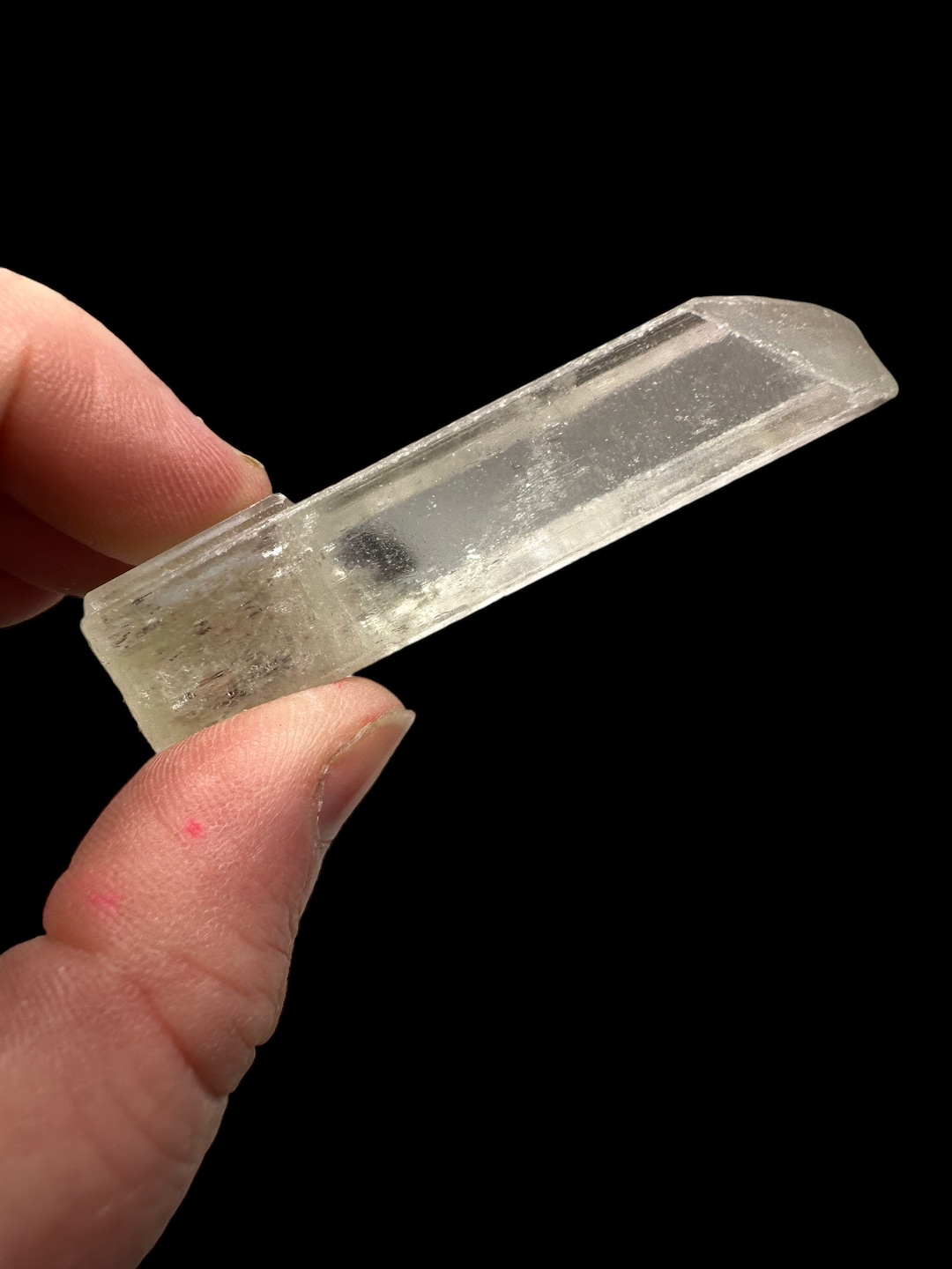 Rare White KUNZITE All Natural Raw Etched Mineral Specimem Crystal ...