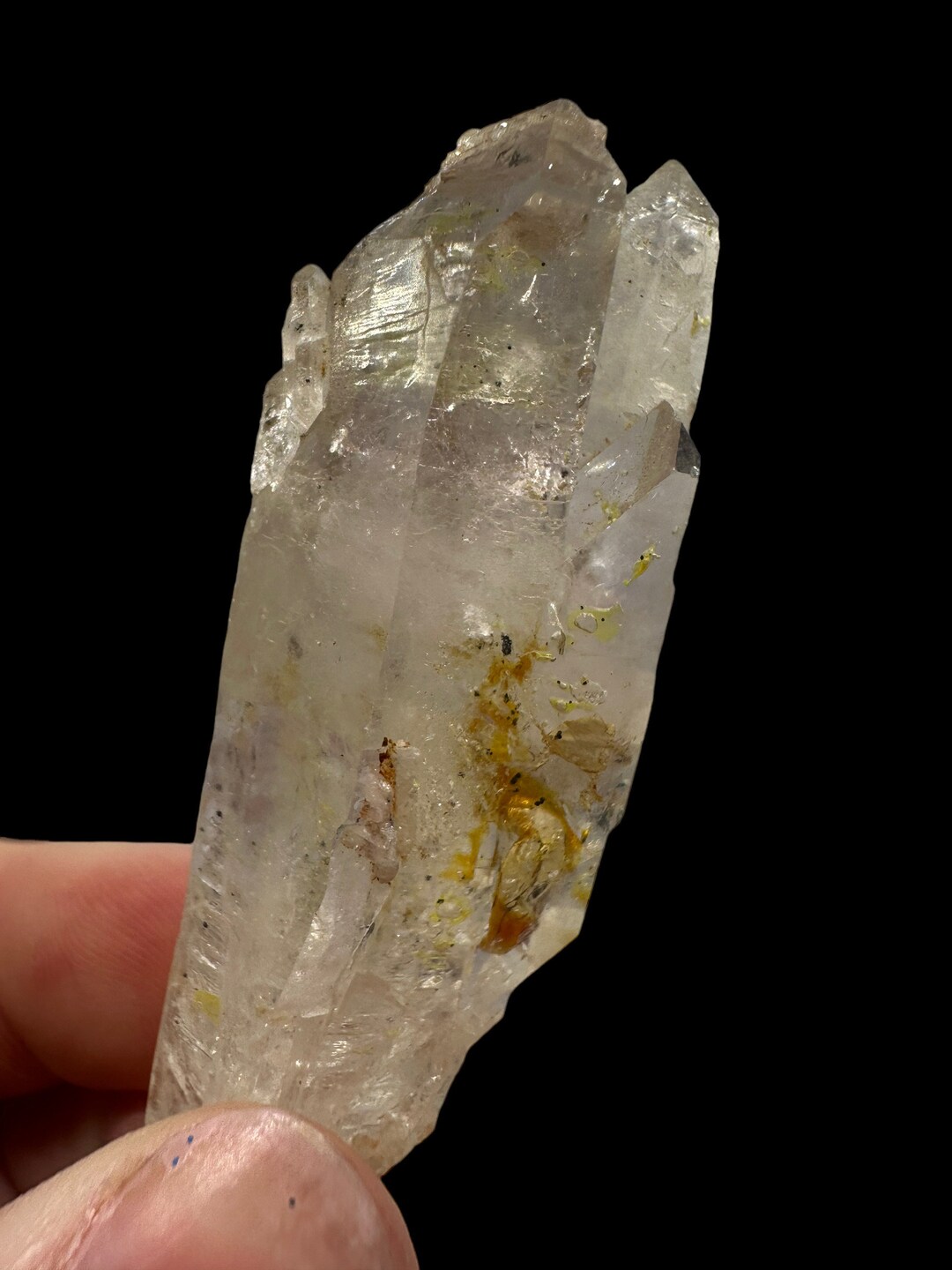 Firefly Skeletal Petroleum Included Septor Quartz UV Reactive Mineral ...