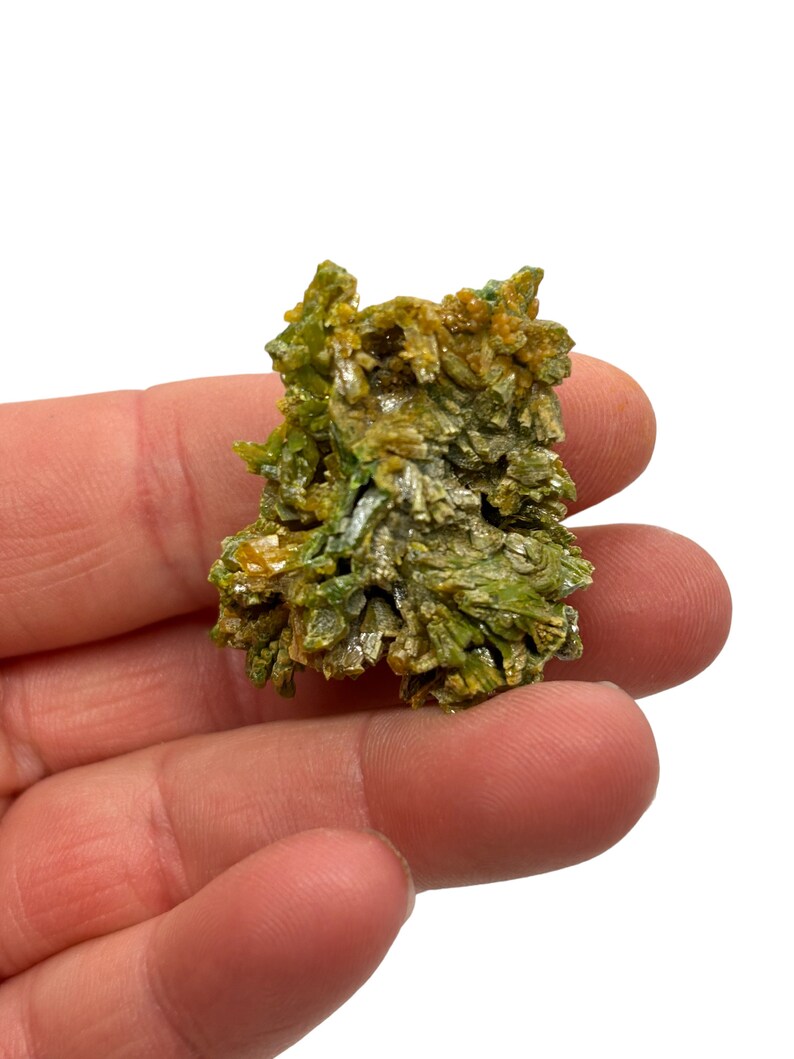 Rare Big Green Pyromorphite From Steinbach France Crystal Mineral ...