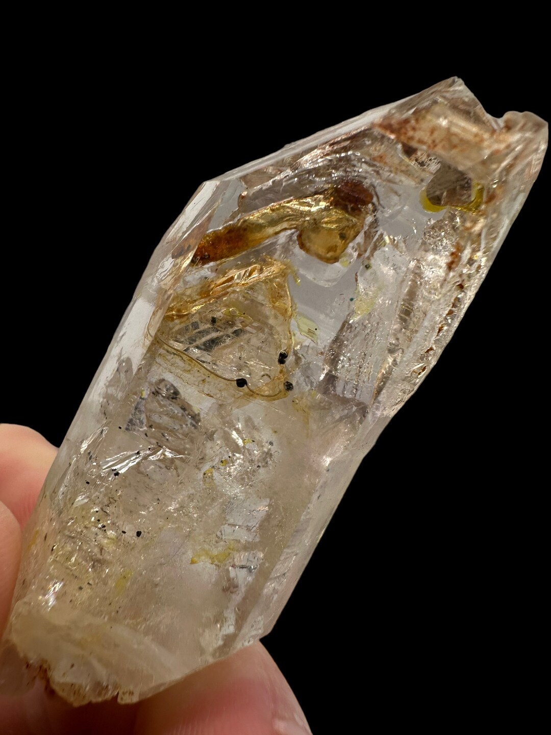 Firefly Petroleum Included Quartz Uv Reactive With Enhydro Mineral ...