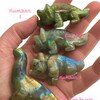 Large Rainbow Sunset Incredible Labradorite Flash Palmstone Crystal ...