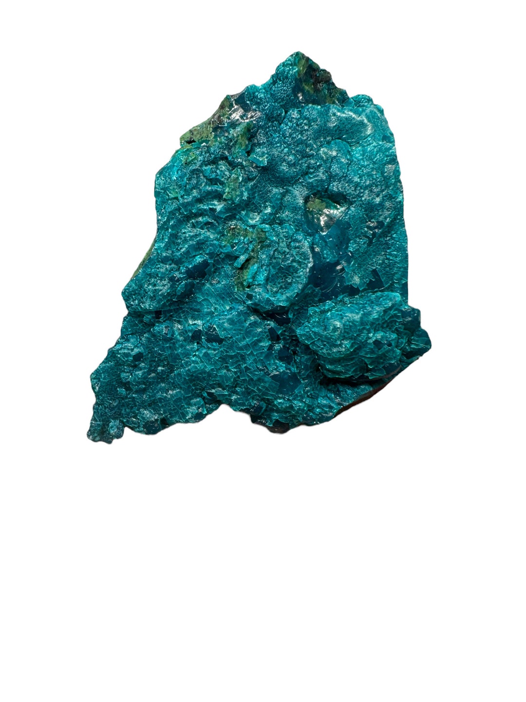 A++ Top Quality Teal Blue Cunyari Mine CHRYSOCOLLA With a Side Cave ...