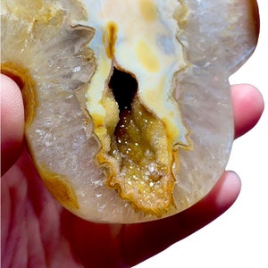 Big Mickey Mouse Shape Shiny Crystal Carvings Druzy Agates Disneyland ...