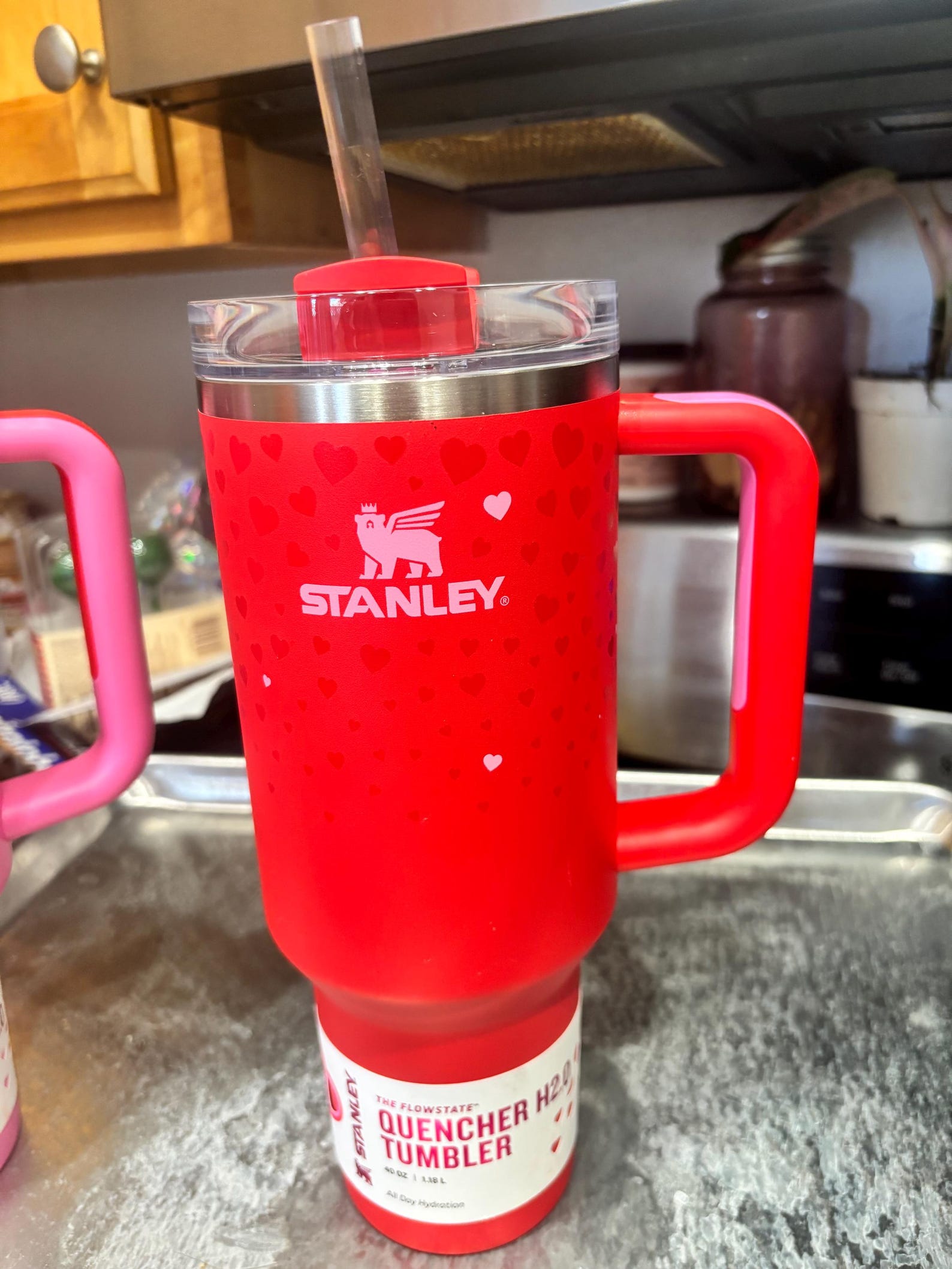 Personalized Customized 40oz Adventure STANLEY Cup Rose Quartz Light ...