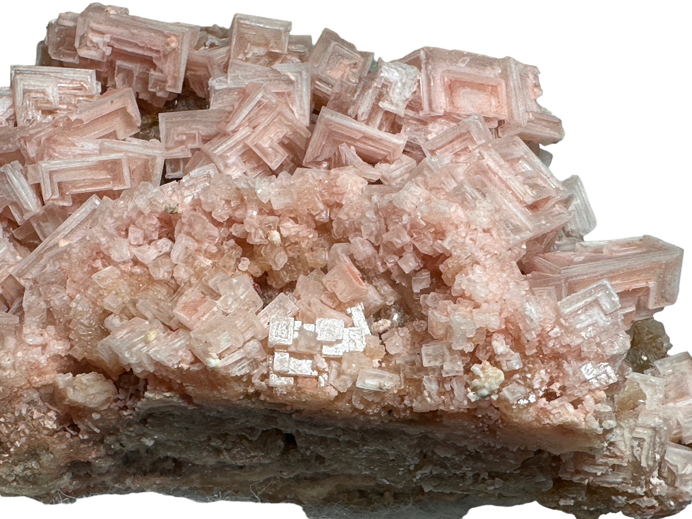 A Large Gorgeous Halite on Trona Pink Chalky Salt Mineral - Etsy