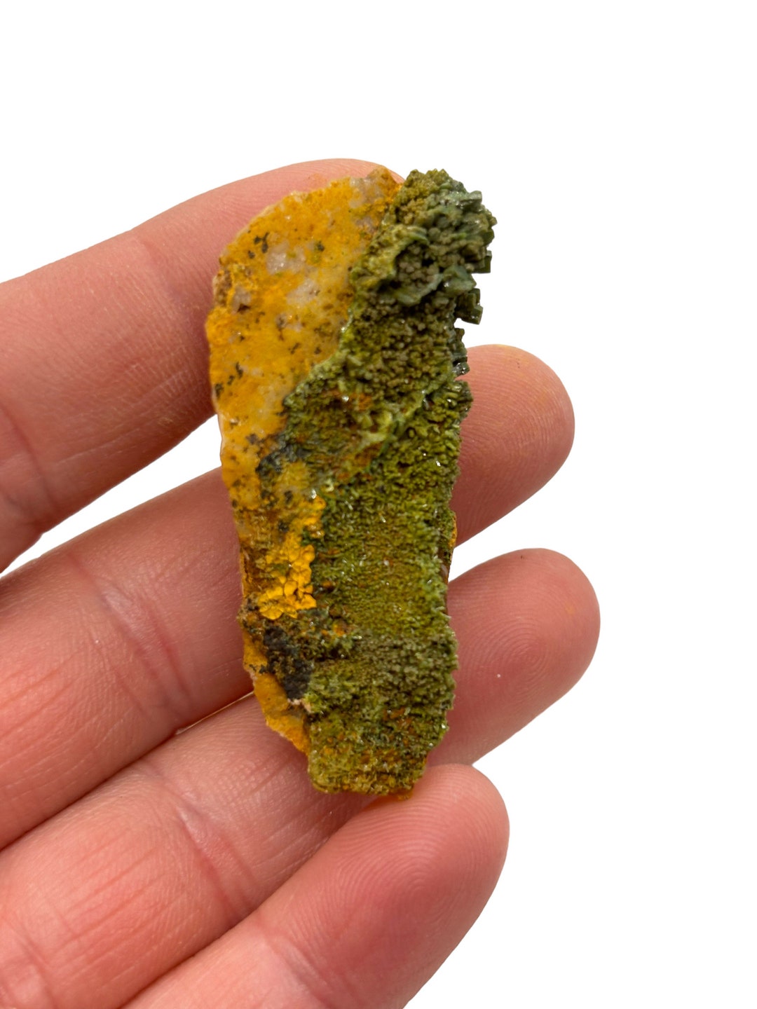 Rare Big Green Pyromorphite From Steinbach France Crystal - Etsy