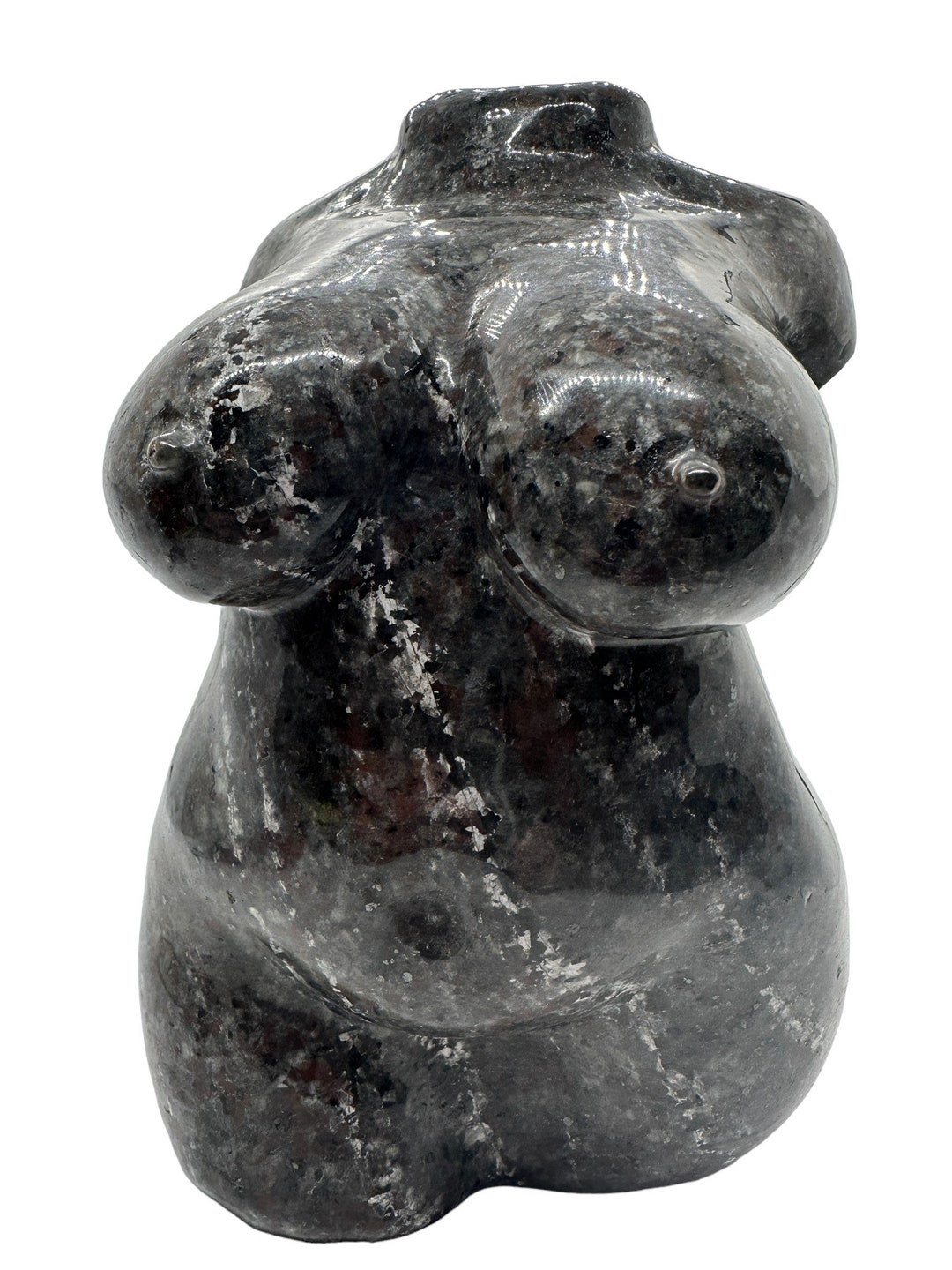 A HUGE 7.5 Pound UV Reactive Yooperlite EMBERLITE Women’s Goddess Chunky Body. Handmade in ...