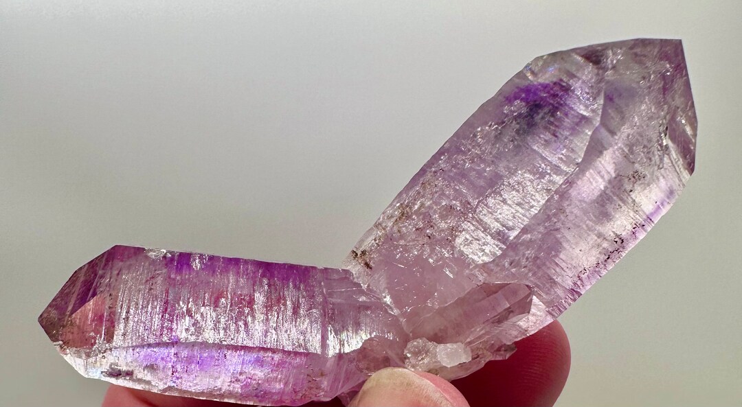 A Double Terminated With Sidecar Crystal Purple VERACRUZ Amethyst From ...