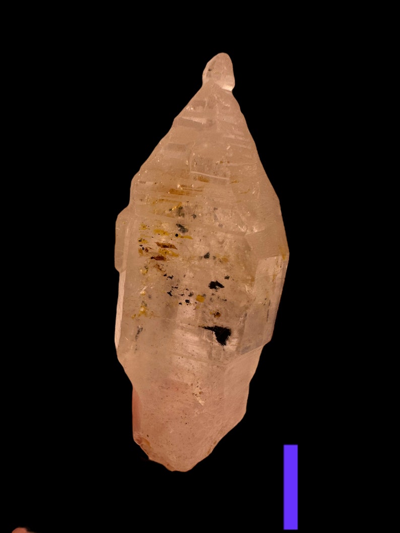 Firefly Skeletal Petroleum Included Quartz Uv Reactive Mineral Specimen ...