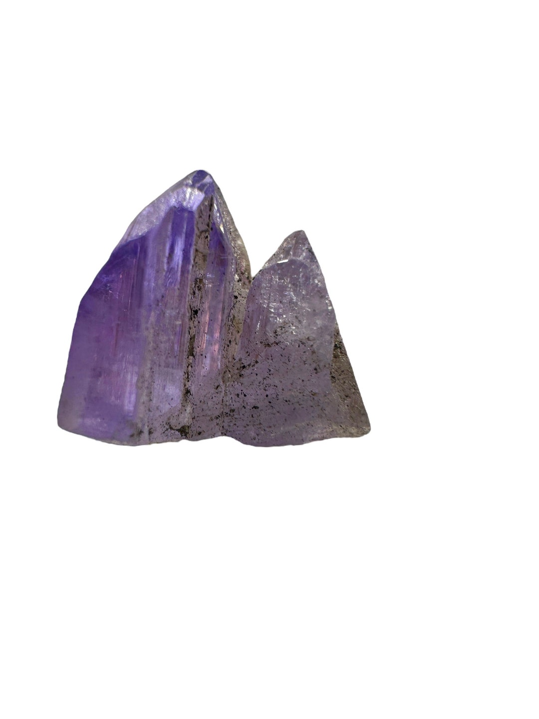 Purple Blue Tanzanite From Tanzania Crystal Mineral Specimen - Etsy