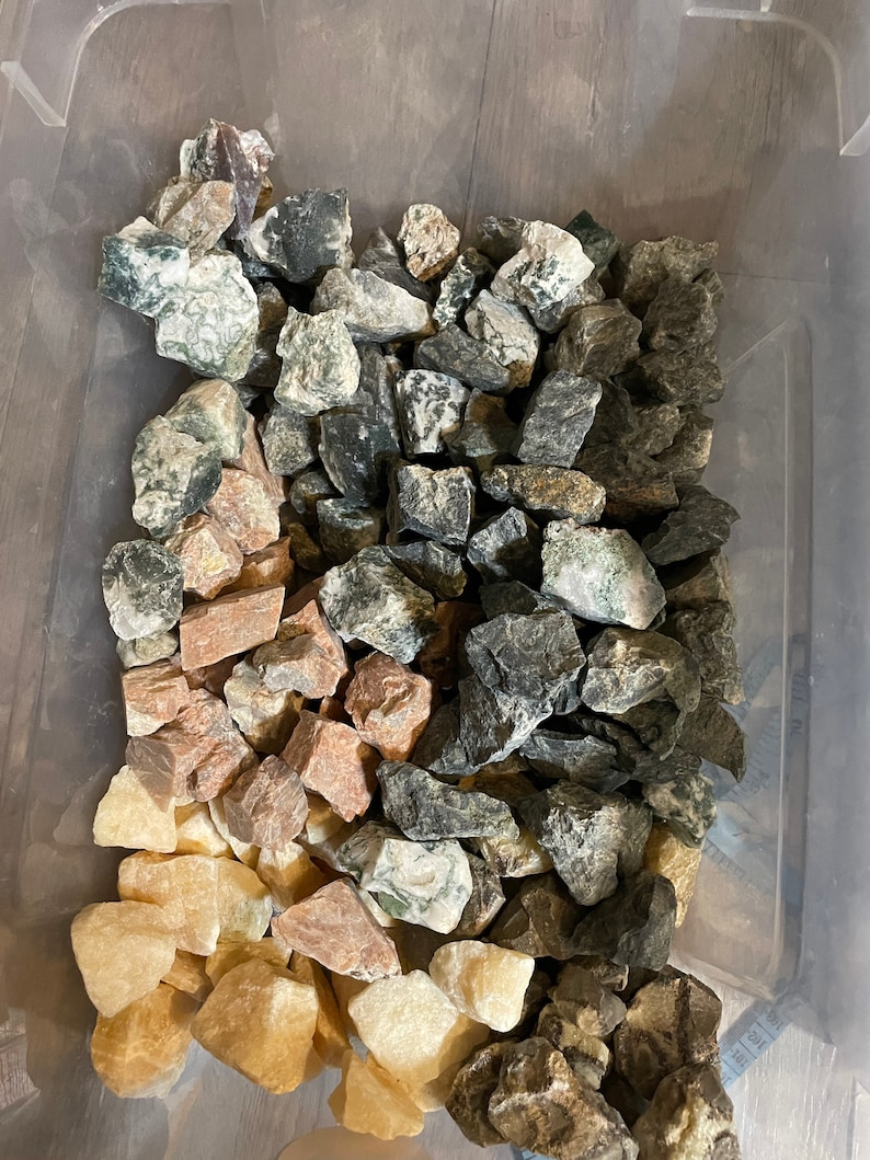 Christmas Mining \bucket 7 Pounds of Rocks *heavy Kids Birthday Mining ...