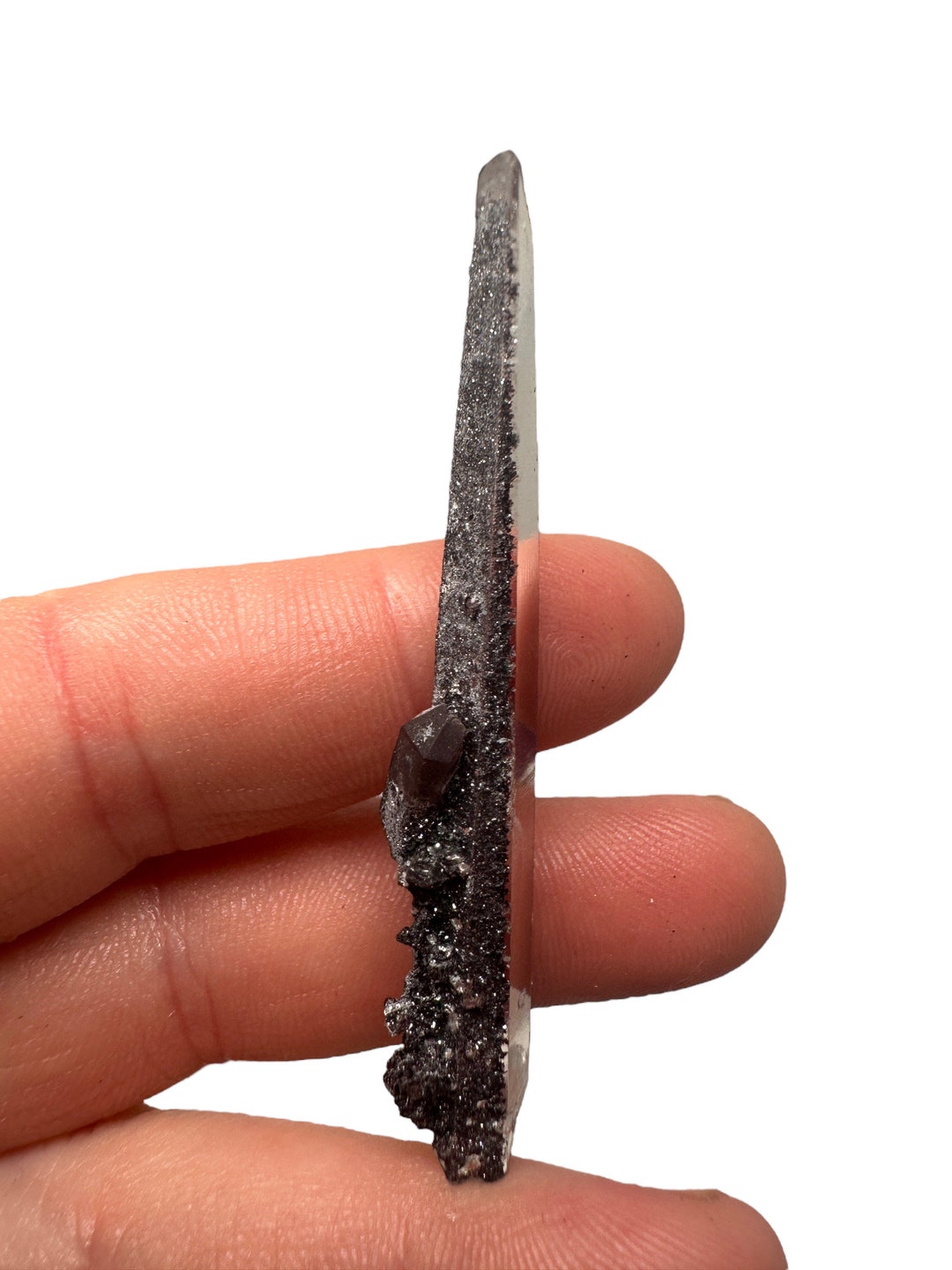Lithium & Hematite Tessin Quartz From Afghanistan Laser Crystal Mineral ...