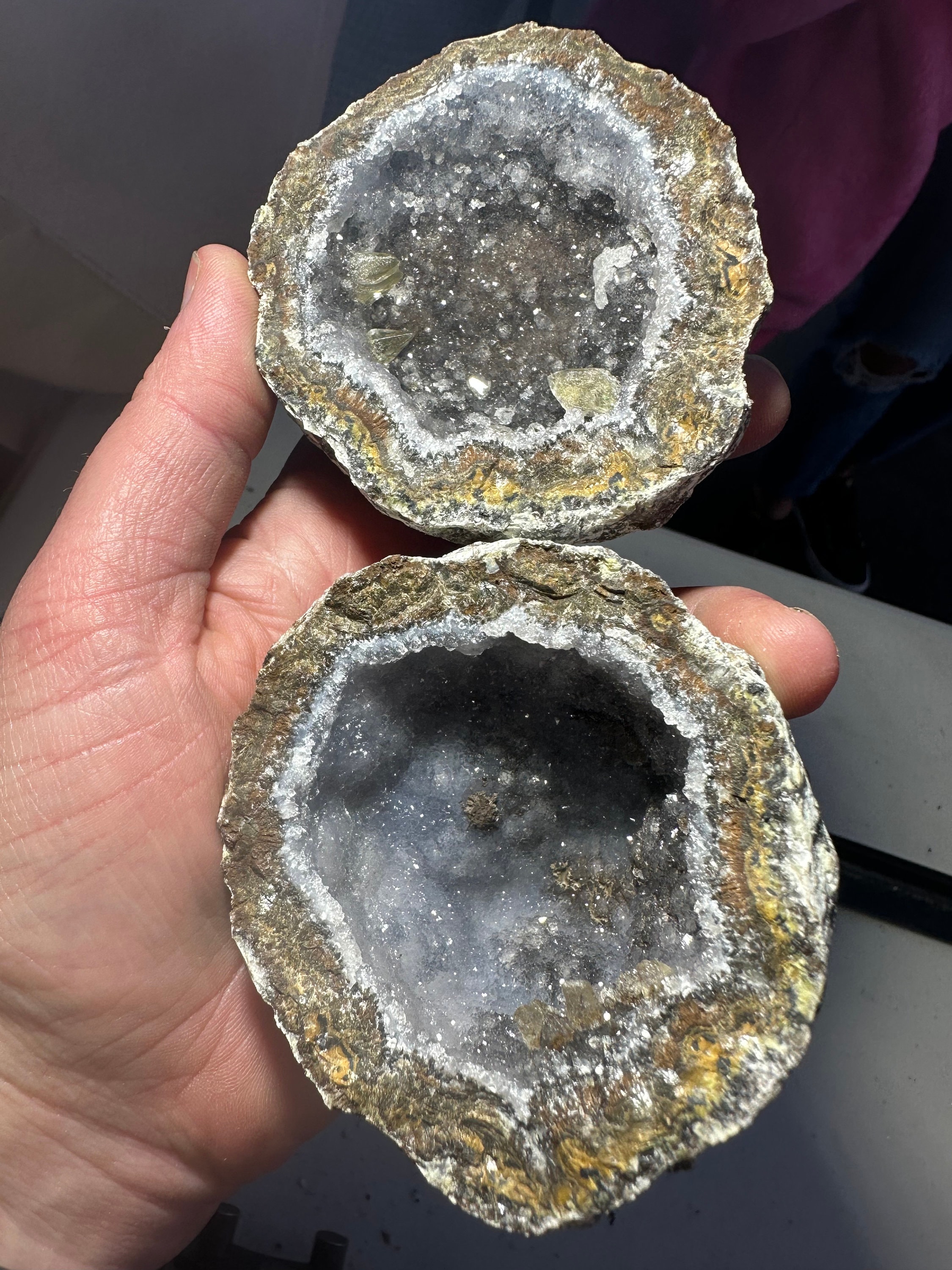 Crack Your Own Geode LIVE on Tiktok Trancas Morrocan Sugar - Etsy
