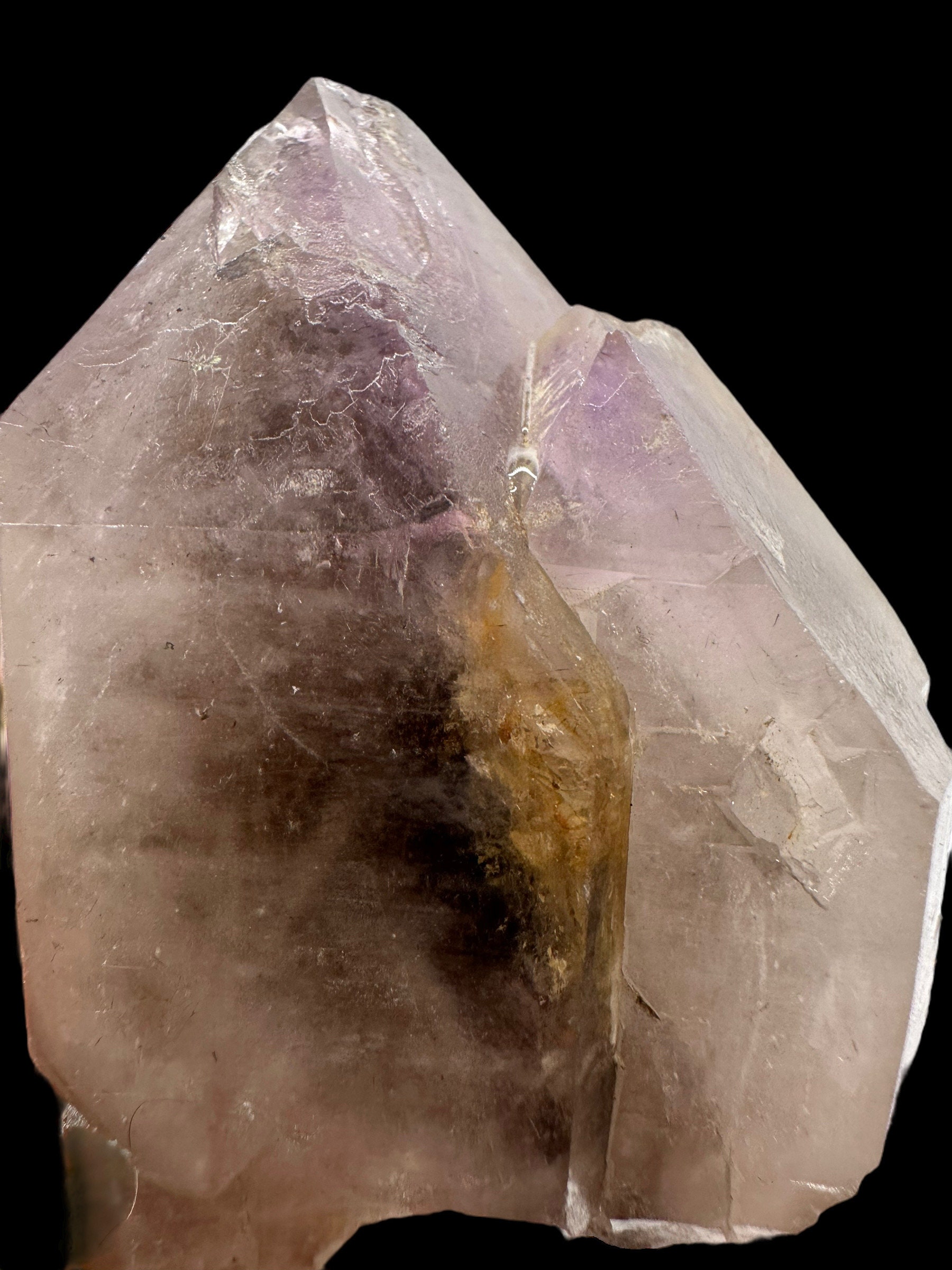 An XL Old School Elestial Septor Namibia Brandberg Amethyst - Etsy