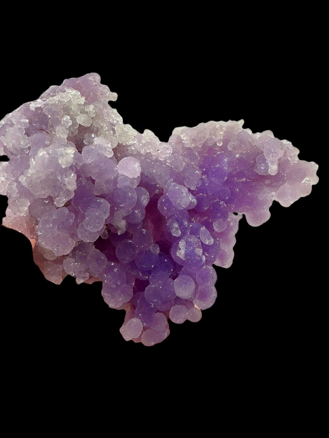 A Purple Butterfly Shapes Grape Agate Cluster Chalcedony Mineral ...