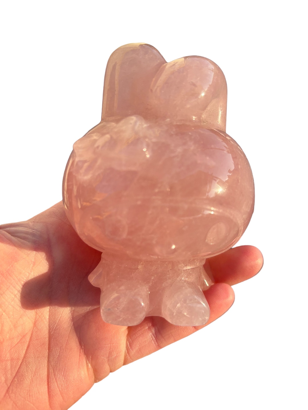 Large My Melody HELLO KITTY Crystal Handmade Mineral Specimen Gemstone ...