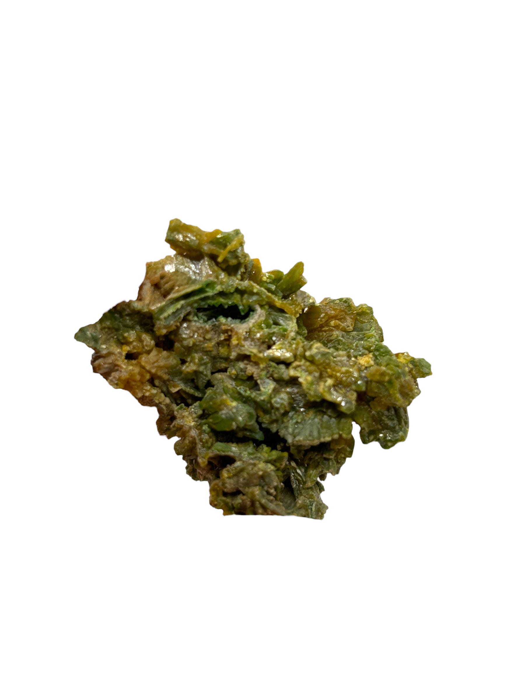 Rare Big Green Pyromorphite From Steinbach France Crystal Mineral ...