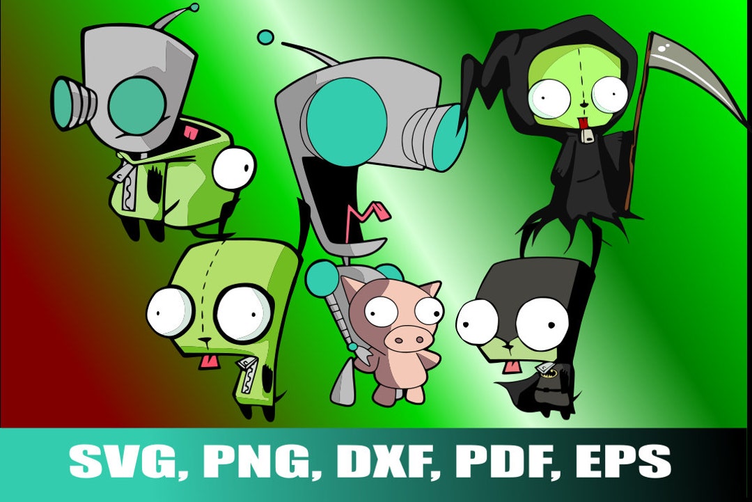 Clip art Bundle Gir svg, clip art vintage cartoon svg, Blunde Alien ...