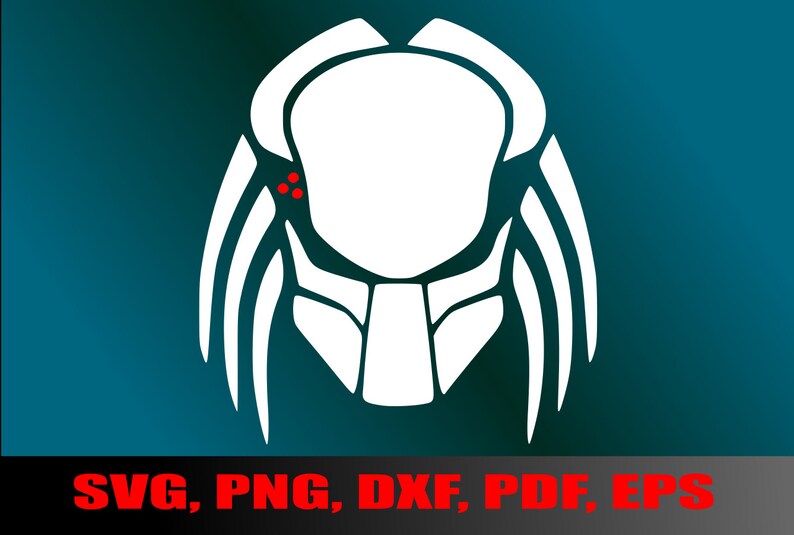Predator Svg Clip Art Predator Svg Alien Svg Stickers - Etsy