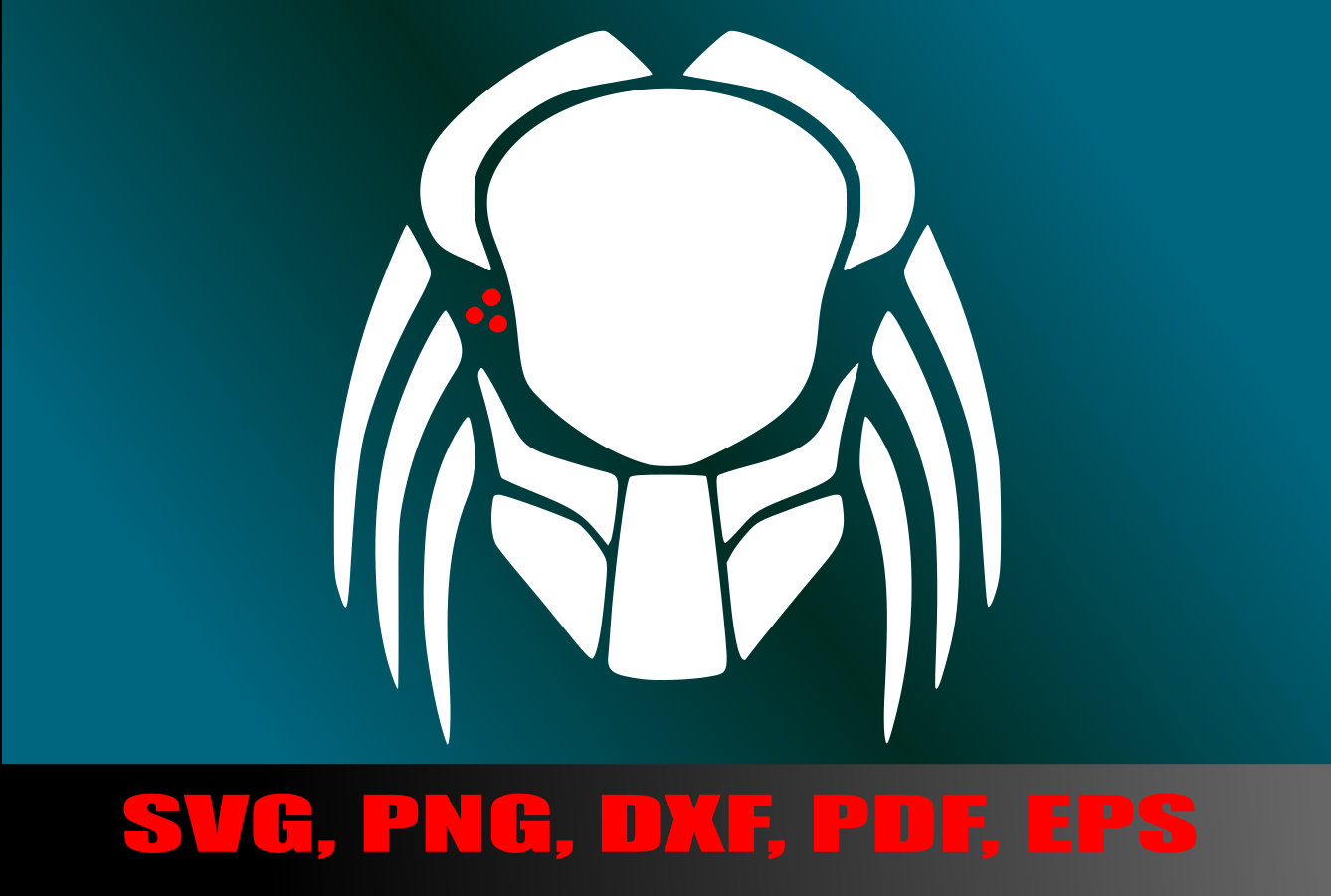 Predator Svg Clip Art Predator Svg Alien Svg Stickers - Etsy