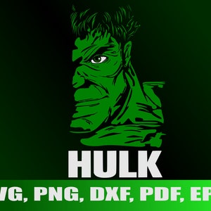 Hulk Svg Clip Art, the Hulk Cut File Svg, Avengers Svg, Superhero Svg ...