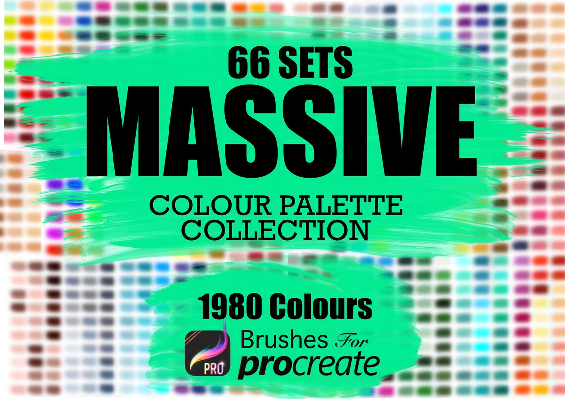 Massive Colour Set Bundle huge Set 1&2 Procreate Colour - Etsy