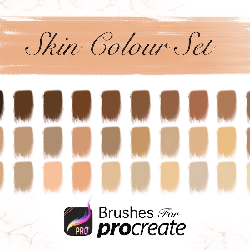 Skin Color Palette - Etsy