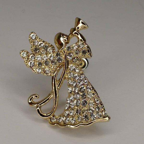 Monet Angel Brooch - Etsy