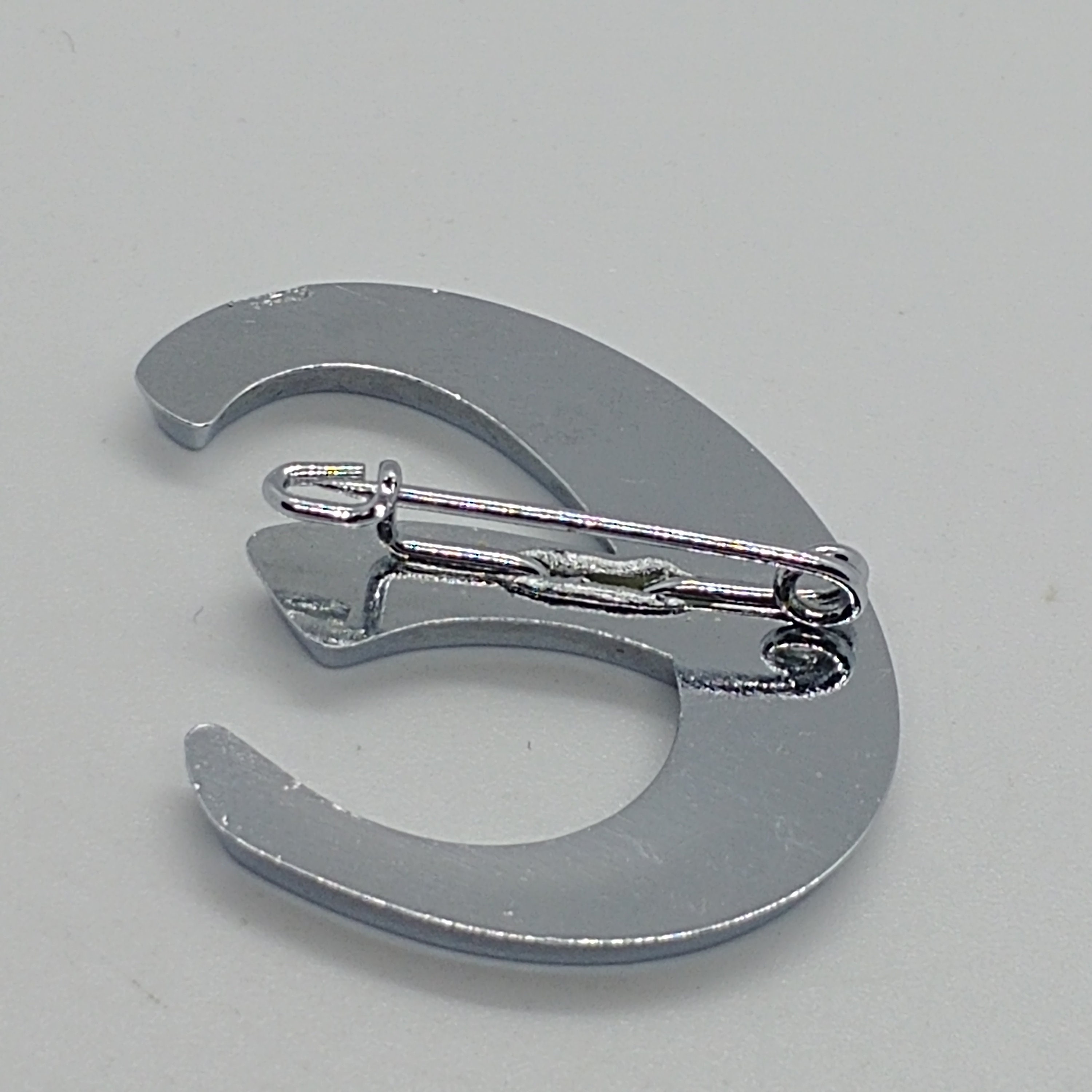 Vintage Name Pin Brooch Letter E,monogramm,silver Tone - Etsy