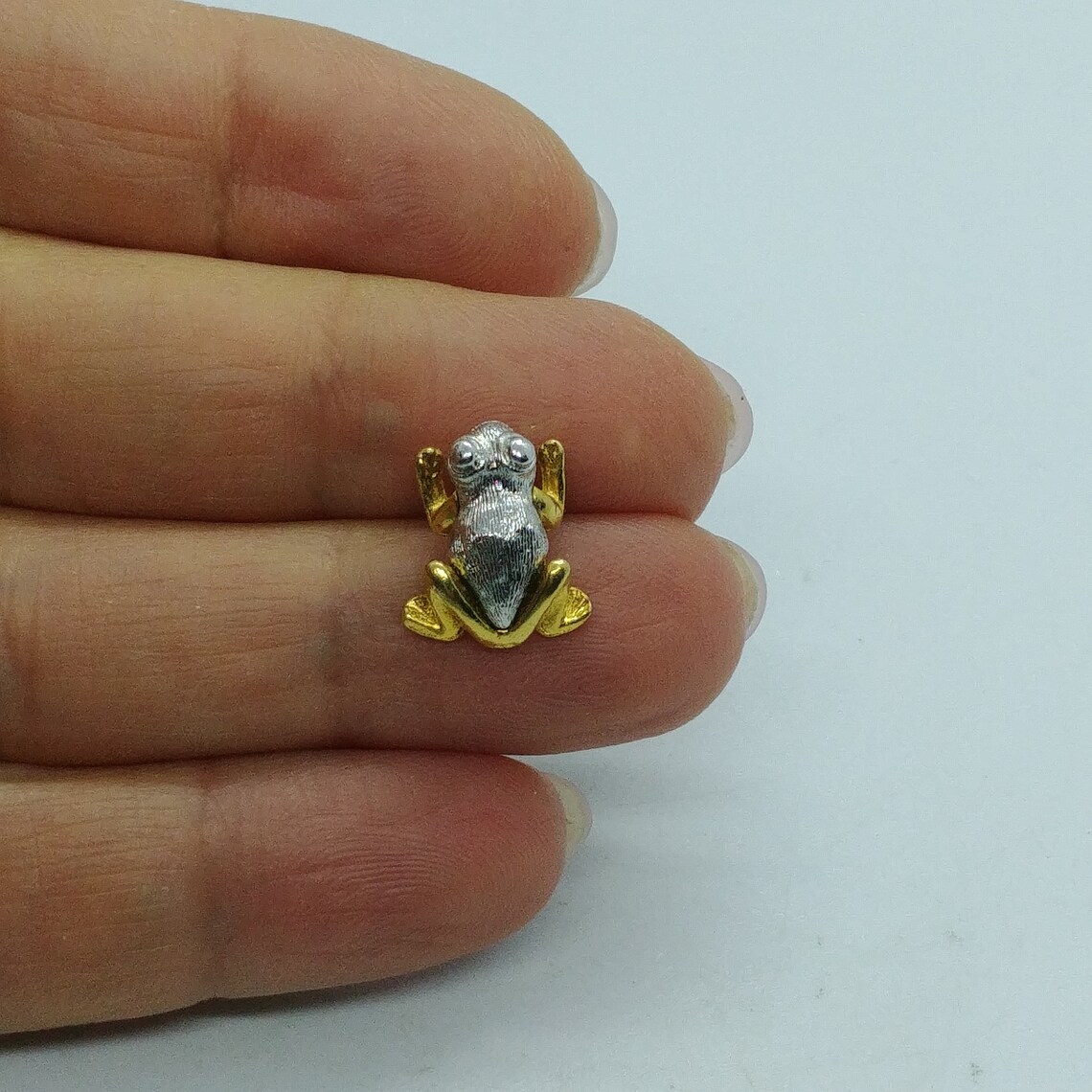 Vintage Frog Mini Micro Brooch / Pin - Etsy