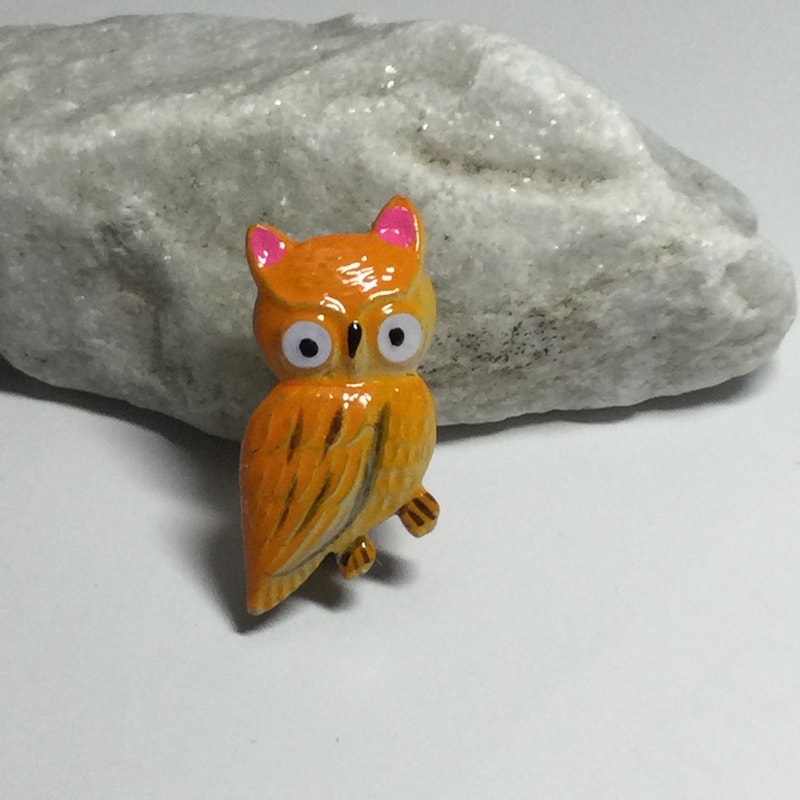 Plastic Bird Brooch - Etsy