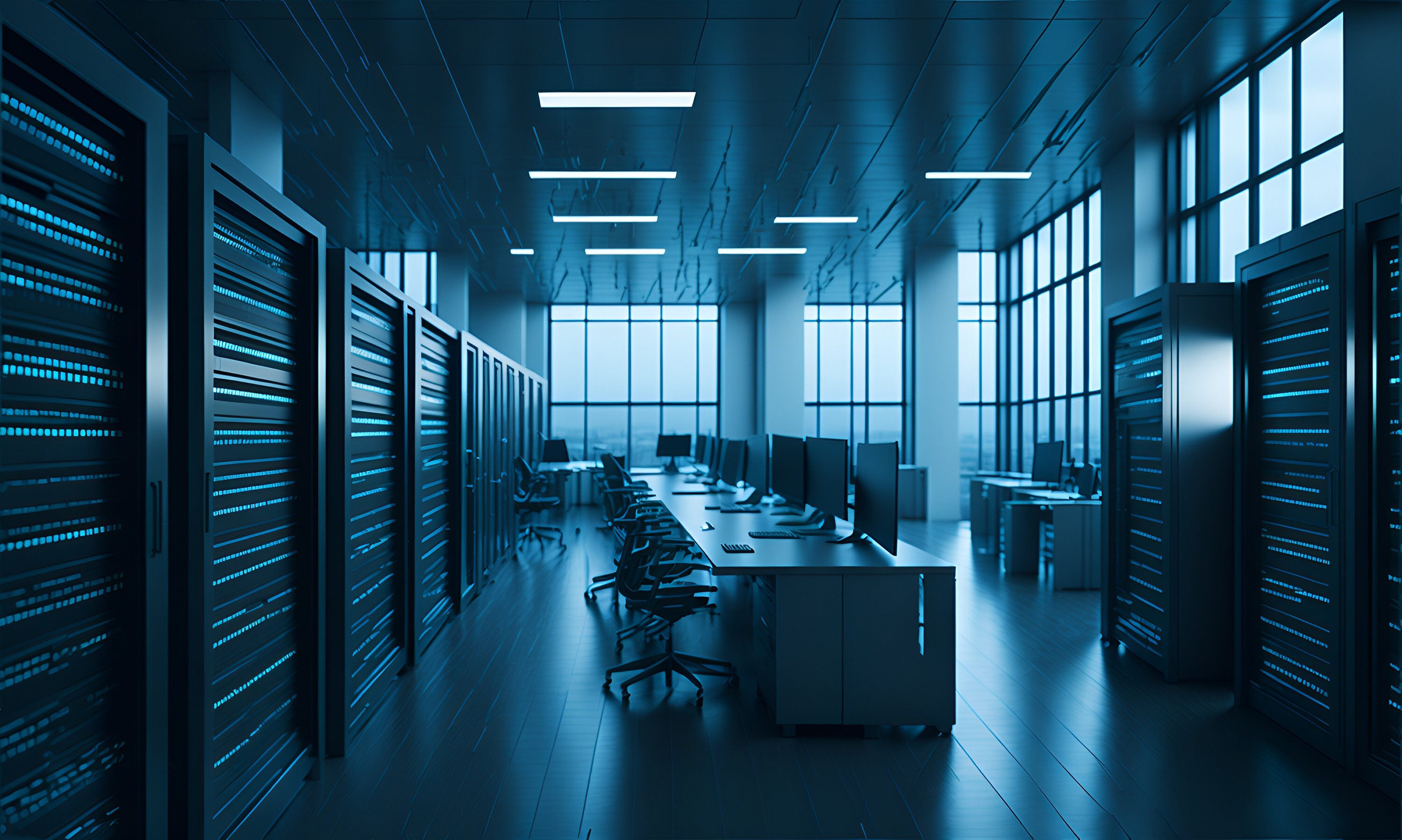 5x Zoom Virtual Backgrounds Modern Datacenter Theme Pack for Zoom Video ...