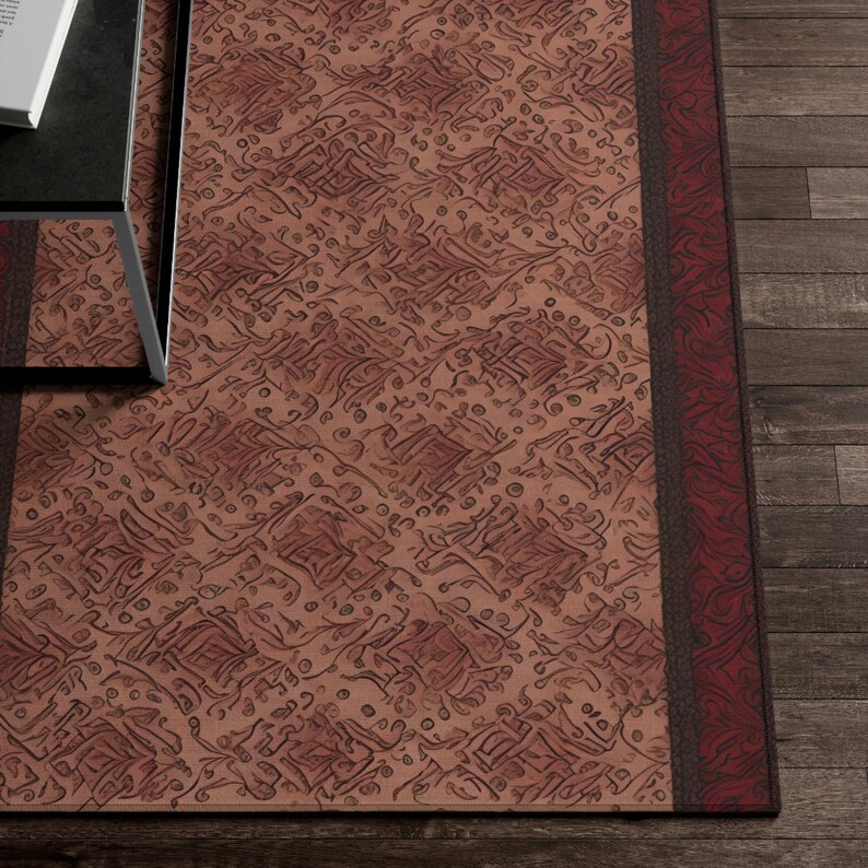 Dornier Rug With a Gothic Pattern for a Classic Style - Etsy